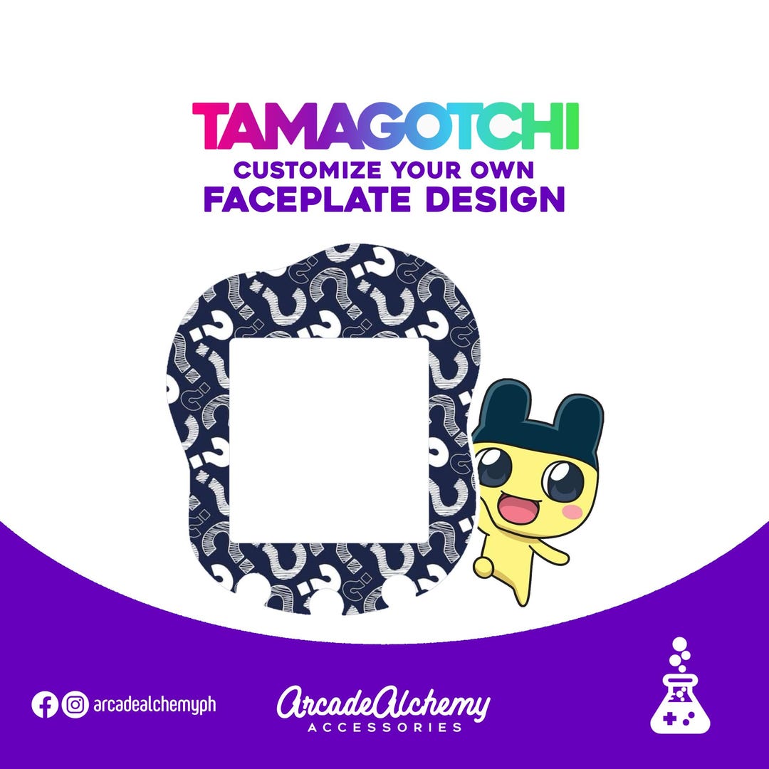 Tamagotchi Uni Faceplate - Your Own Custom Design - Etsy