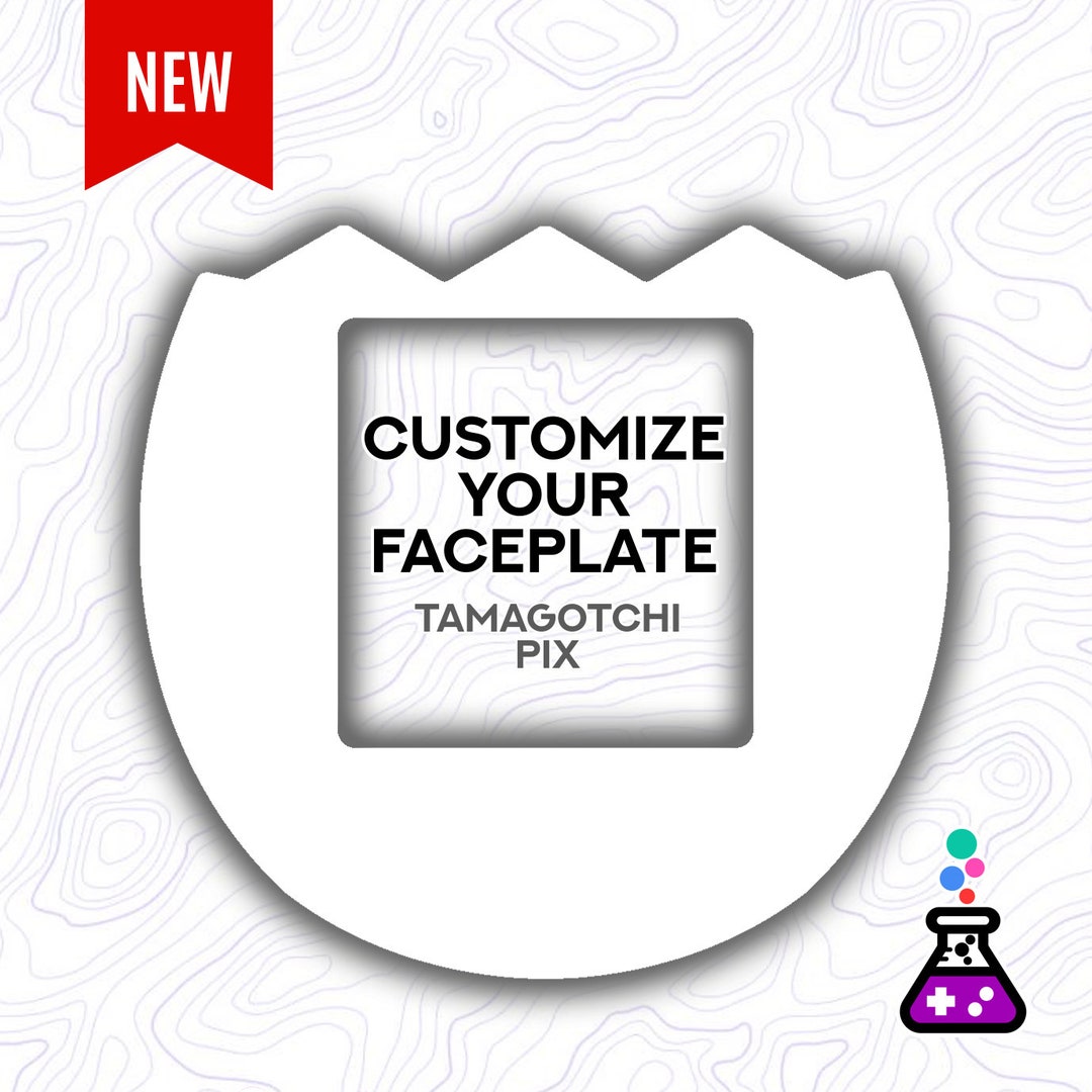 Tamagotchi Pix Faceplate Your Own Custom Design - Etsy