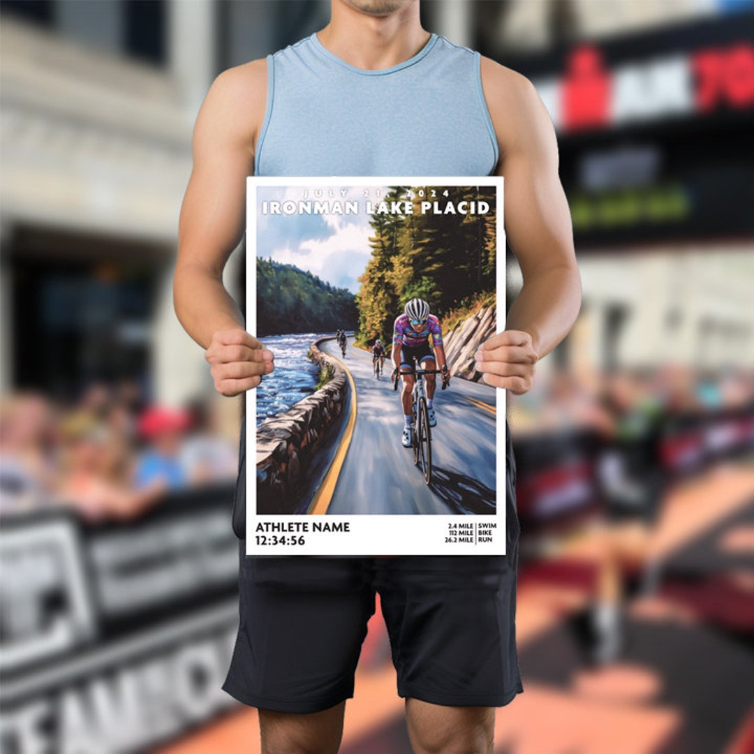 Ironman Finisher Poster Ironman Texas Ironman Gift Vintage Triathlon ...