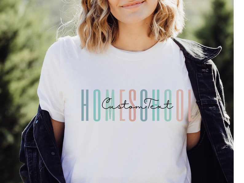 Custom Homeschoolers Shirt, Personalized Home-schooling Mama Shirts ...