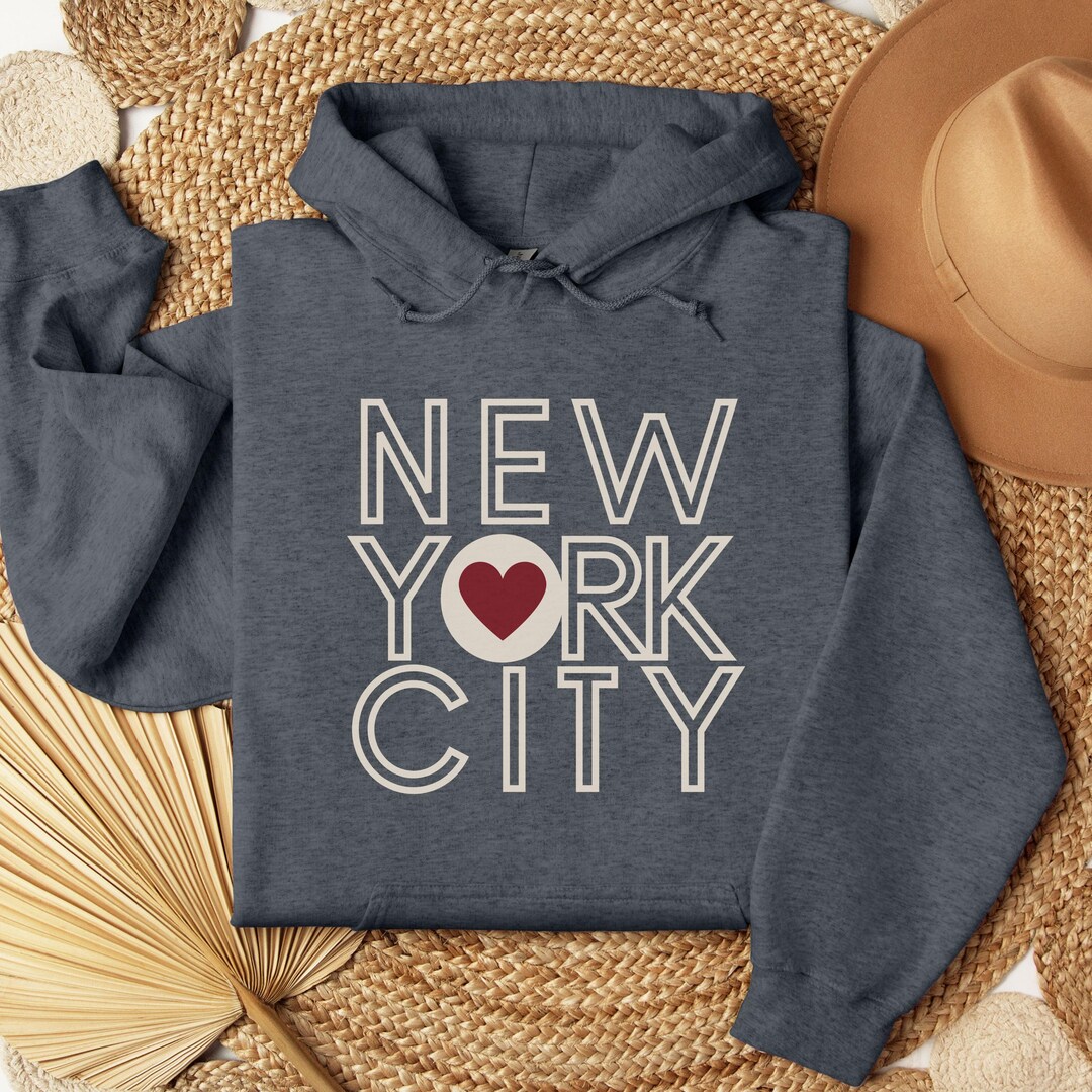 New York City Hoodie Urban Streetwear Unisex Sweatshirt NYC Skyline New York City Hoodie Urban Streetwear Unisex Sweatshirt NYC Skyline