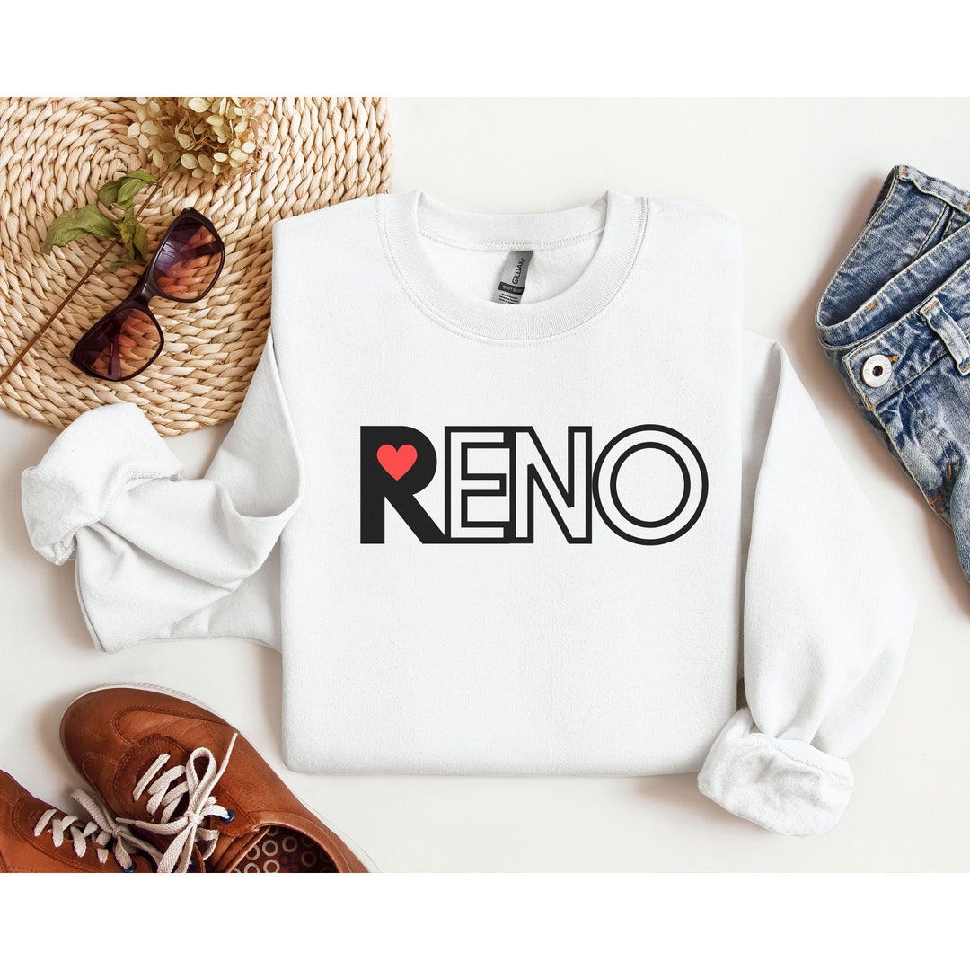 Reno Sweatshirt, Reno Vacation Sweatshirt, Vacation to Nevada, College ...