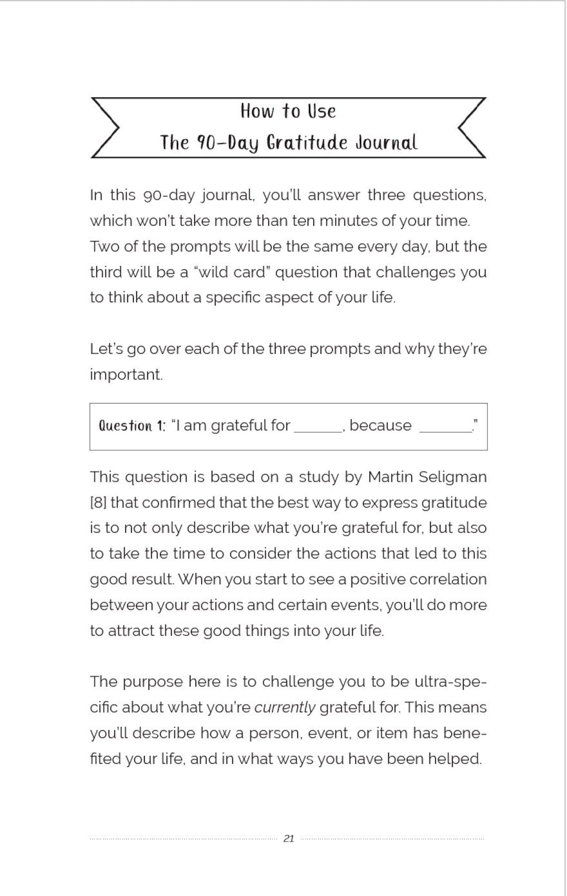 The 90 Day Gratitude Journal Daily Affirmations, Daily Journal ...