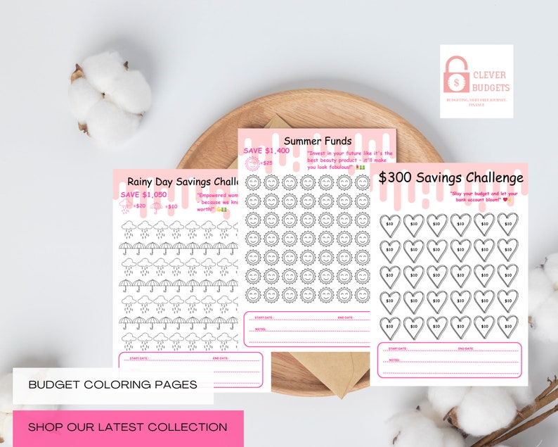 Color Your Budget, Dive Into Savings With Our Vibrant Savings Challenge ...