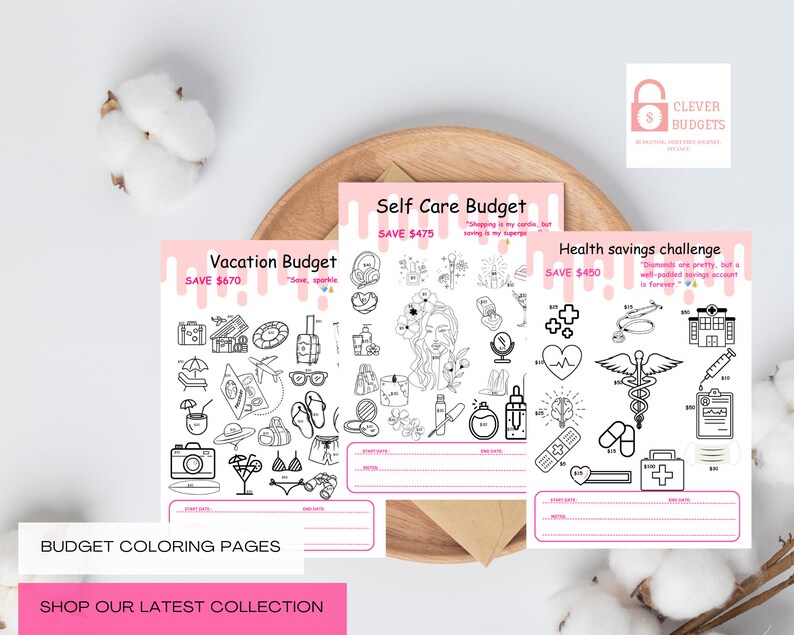 Color Your Budget, Dive Into Savings With Our Vibrant Savings Challenge ...