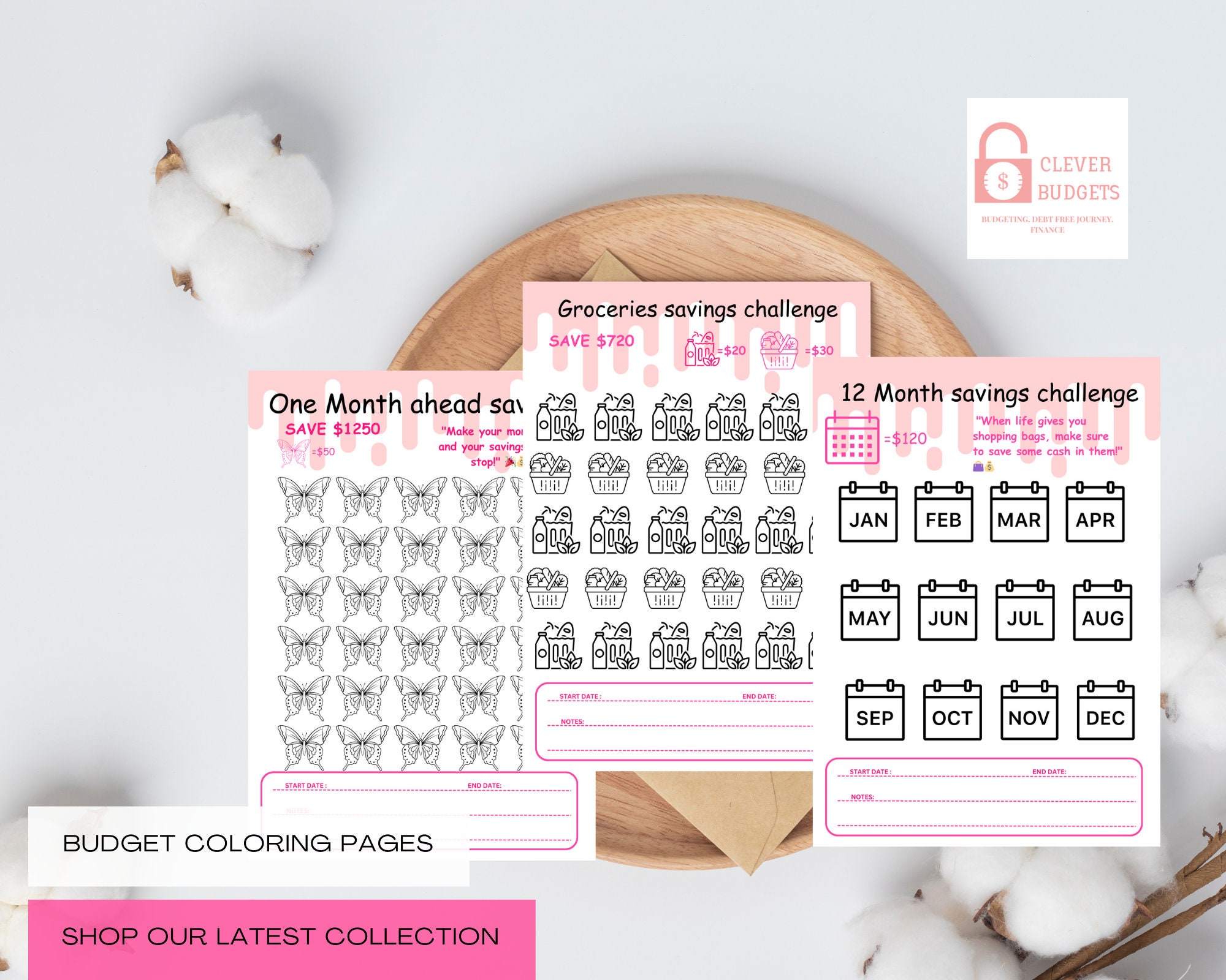 Color Your Budget, Dive Into Savings With Our Vibrant Savings Challenge ...