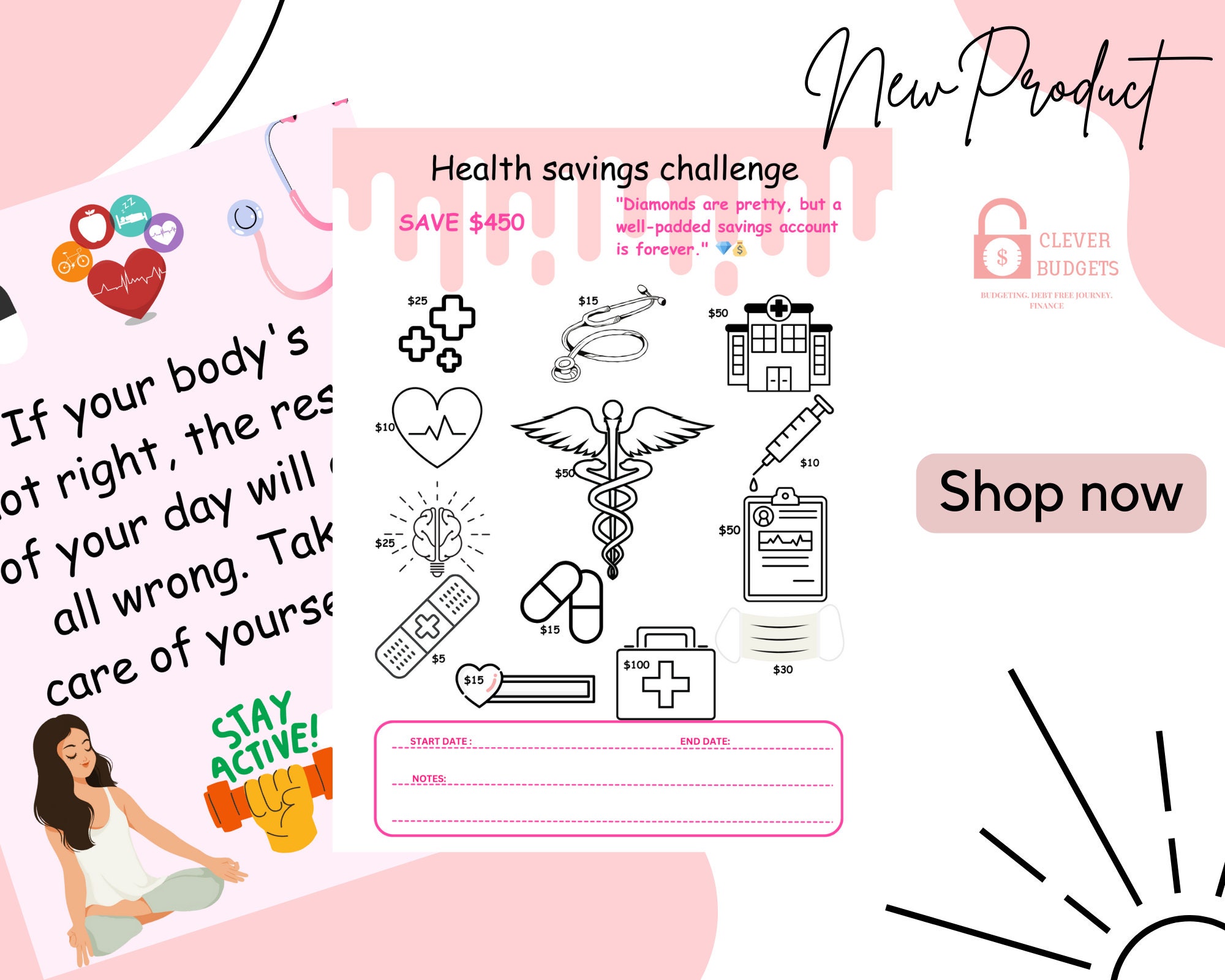 Color Your Budget, Dive Into Savings With Our Vibrant Savings Challenge ...