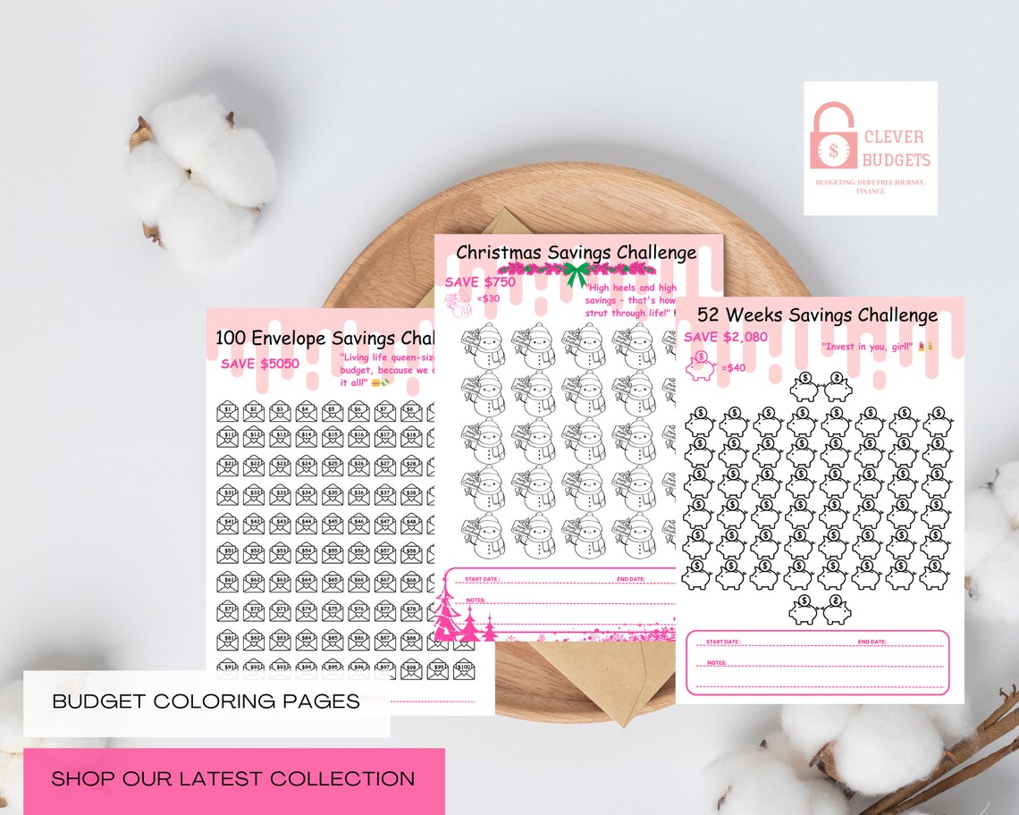 Color Your Budget, Dive Into Savings With Our Vibrant Savings Challenge ...