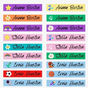 Name Labels - Personalized and Waterproof - Etsy