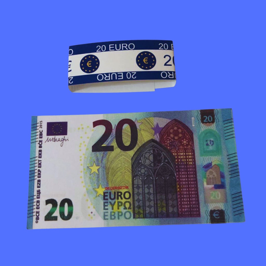 Prop Money Realistic 20 Euro for Videos and Photos Prop Party Money A1 ...