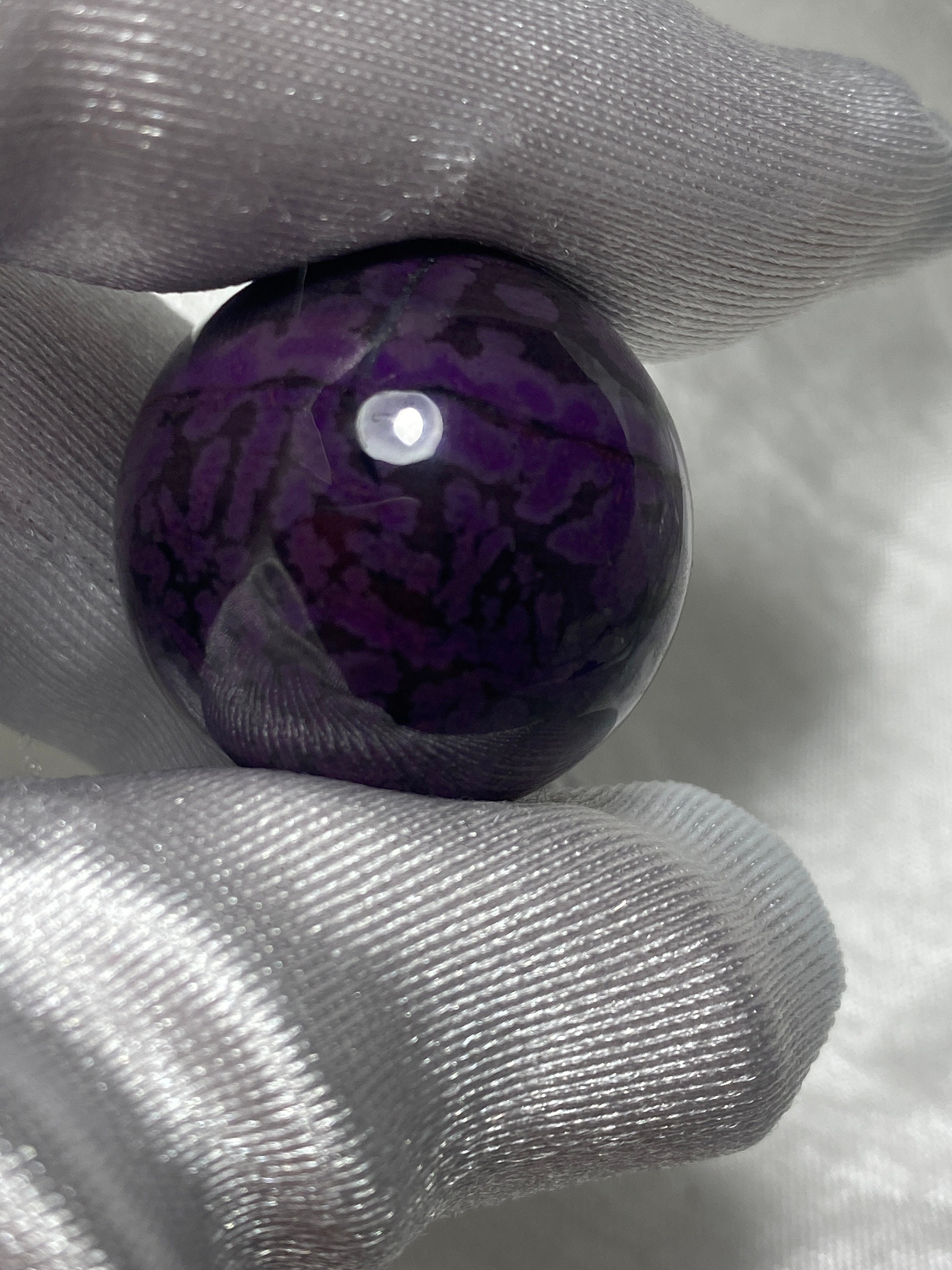 Sugilite, Sugilite Mini Sphere, Rare Sugilite Sphere , Purple Gemstones ...