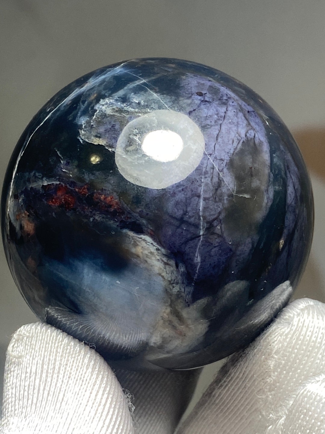 Sugilite , Blue Sugilite , Rare Sugilite , Sugilite Sphere , Beautiful ...