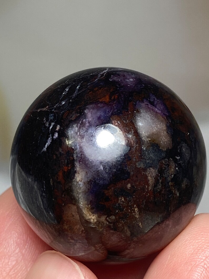 Sugilite , Sugilite Sphere , Sugilite Mini Pocket Sphere , Natural ...