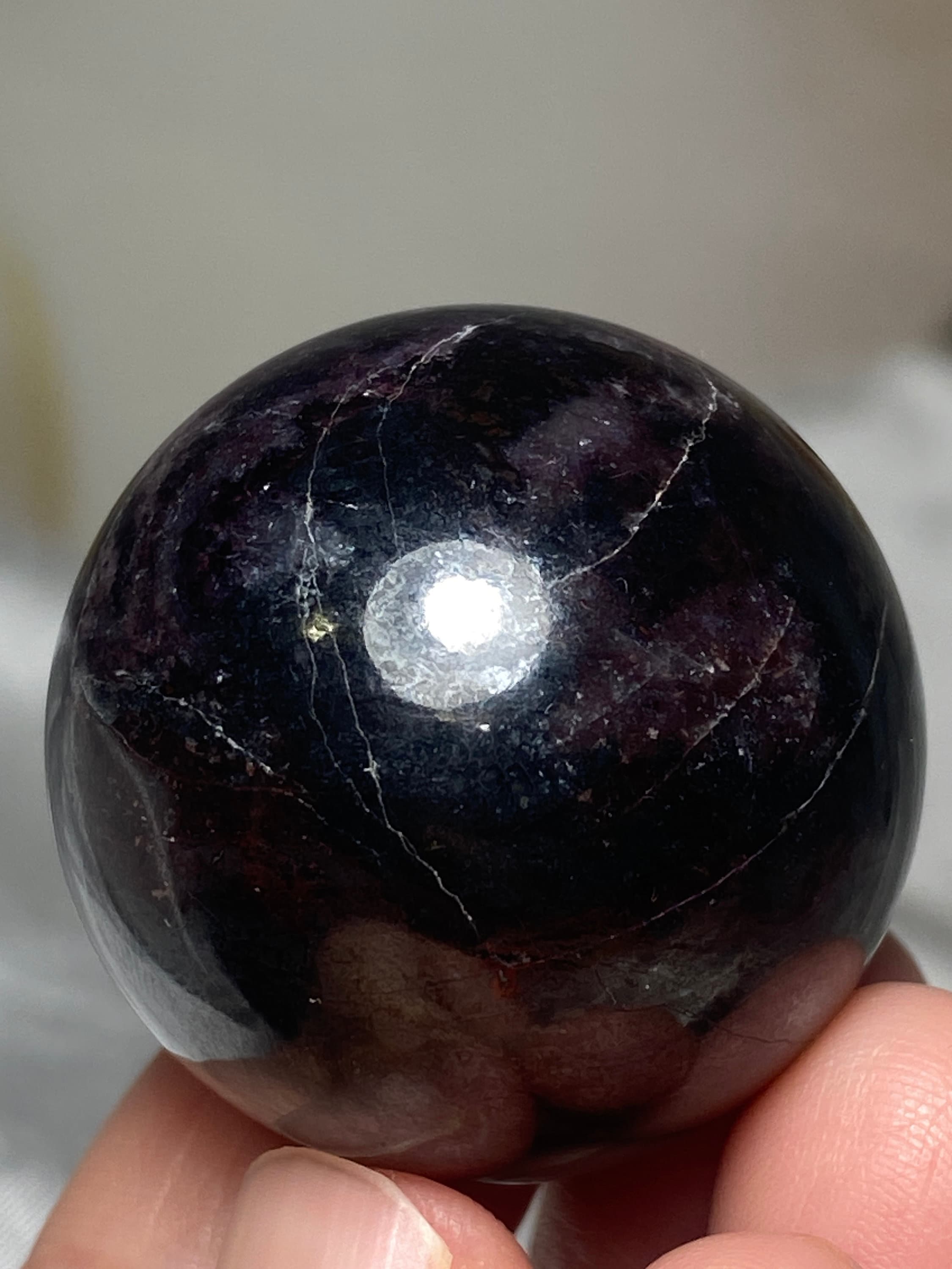 Sugilite , Rare Sugilite , Mini Sugilite Sphere , Sugilite Crystal ...