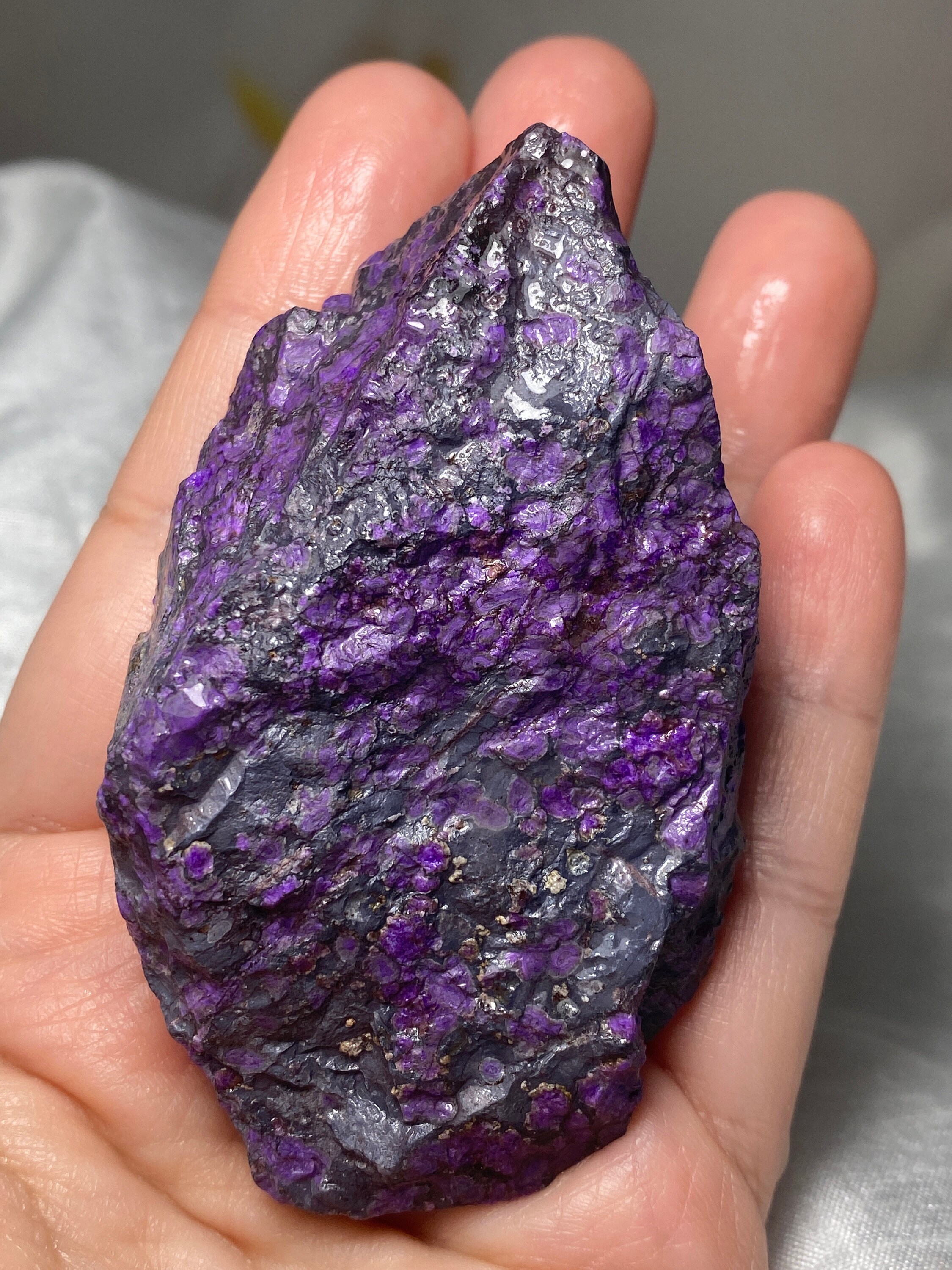Sugilite ,rare Sugilite , Natural Sugilite , Rough Sugilite , Star of ...