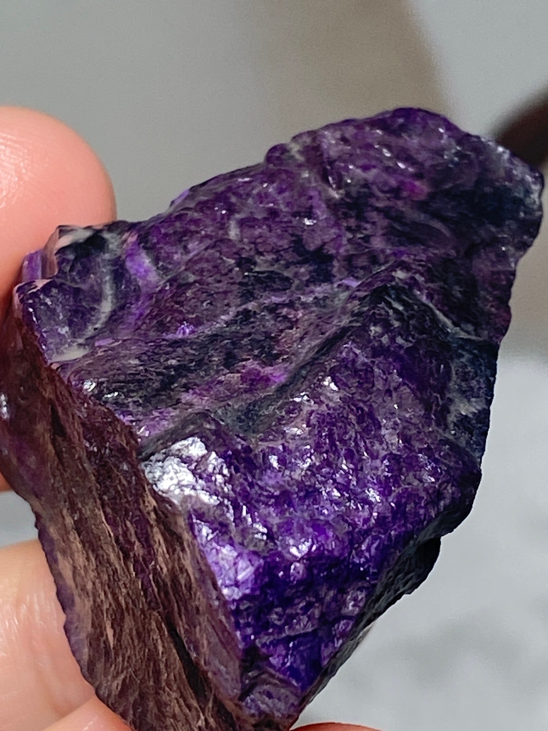 Sugilite , Sugilite Rough , Sugilite Crystal , Sugilite Raw , African ...