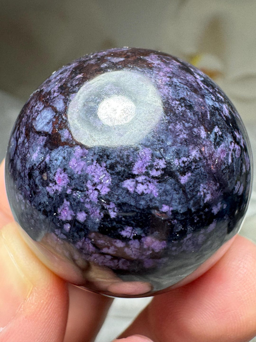 Sugilite , Blue Sugilite , Rare Sugilite , Sugilite Sphere , Beautiful ...