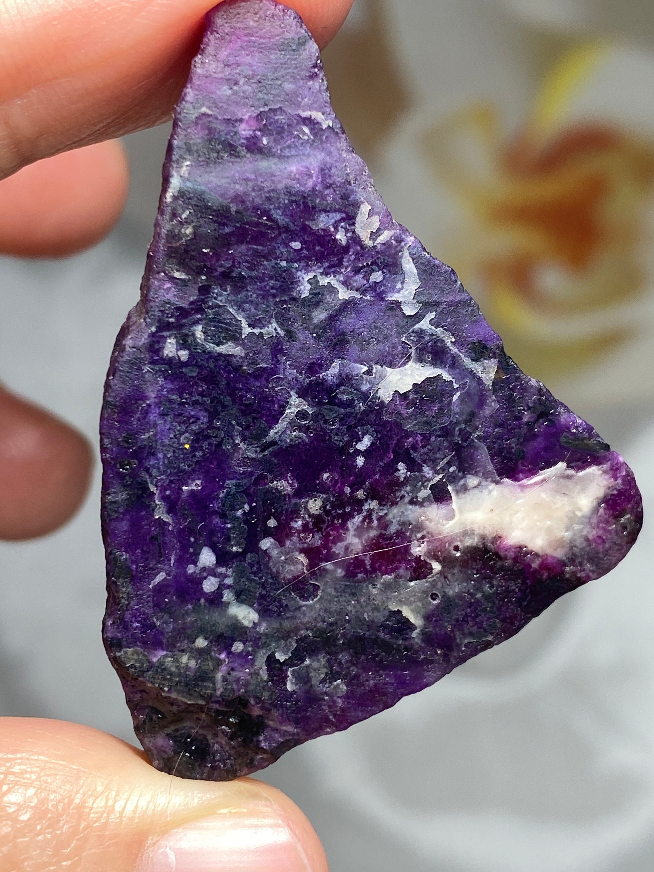 Sugilite Sugilite Gemstones Star of Africa Sugi Raw - Etsy