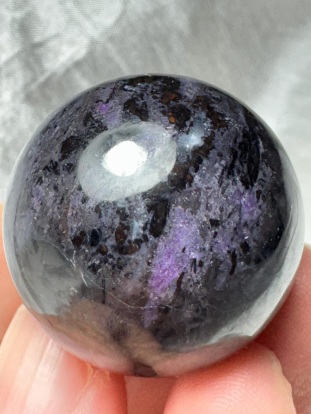Sugilite , Rare Sugilite , Mini Sugilite Sphere , Sugilite Crystal ...