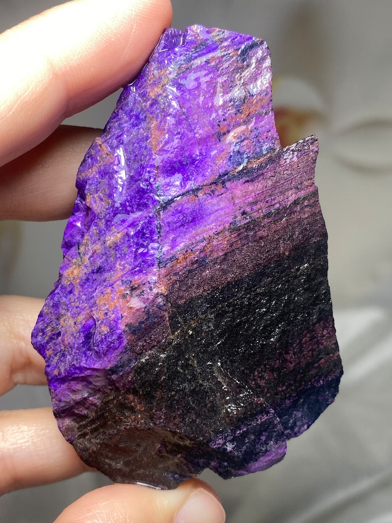 Sugilite , Rare Sugilite , Natural Sugilite , Raw Sugilite , Beautiful ...