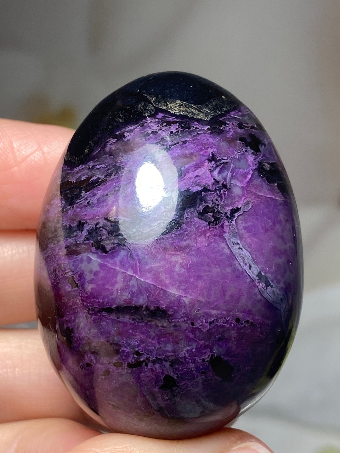 Sugilite , Sugilite Crystal , Sugilite Egg , Dreamy Sugilite , Antique ...