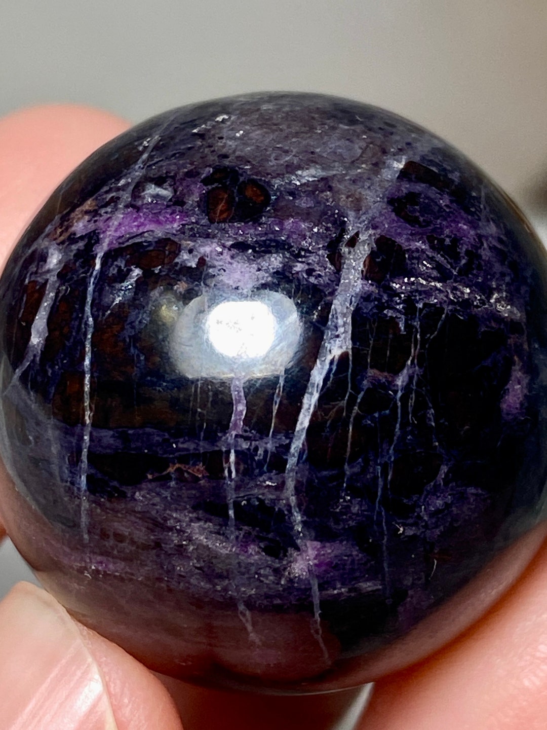 Sugilite , Sugilite Gem , Sugilite Crystal , Sugilite Mini Sphere ...