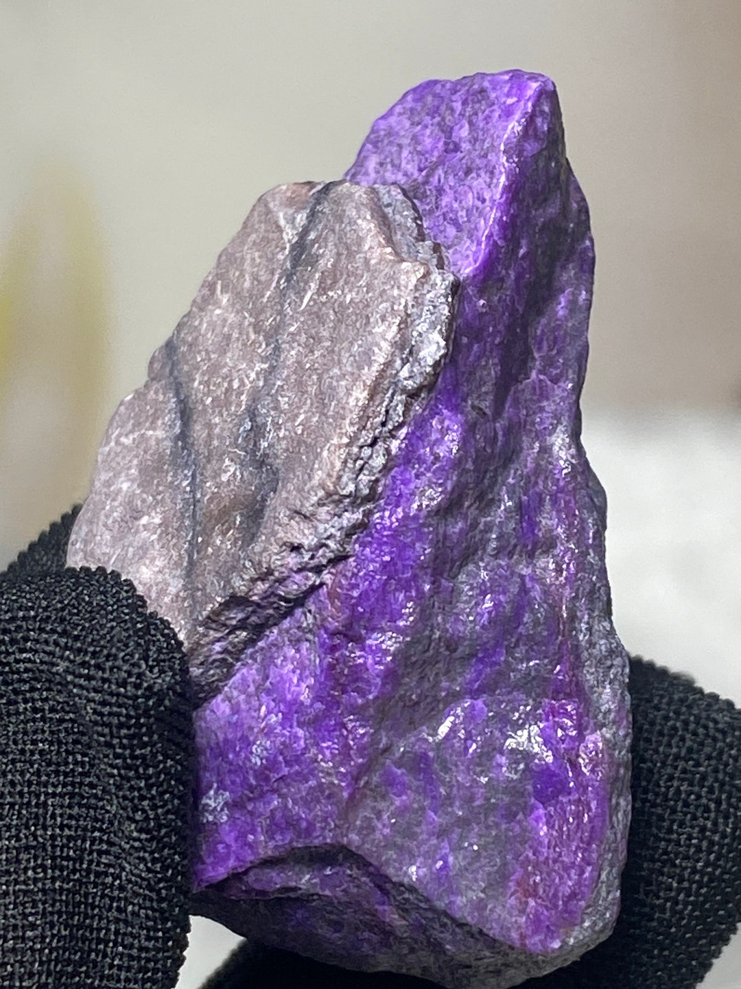 Sugilite , Natural Sugilite , Sugi Gem , Rough Sugilite , Purple ...