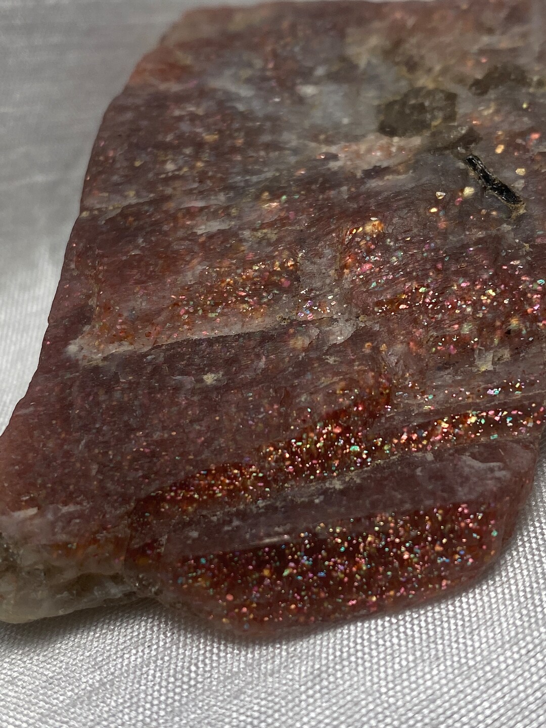 Sunstone , Sand Stone , Natural Gemstone , Rough Sunstone , Glittery ...