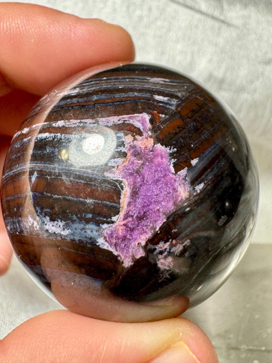 Sugilite , Blue Sugilite , Rare Sugilite , Sugilite Sphere , Beautiful ...