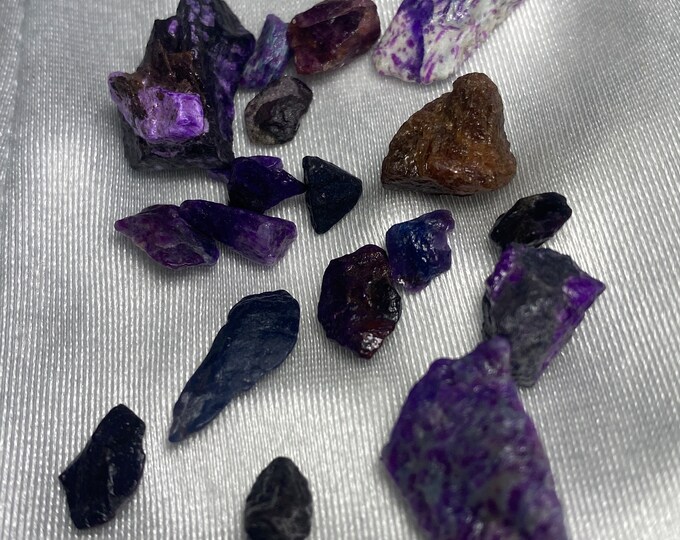 Sugilite , Sugilite Rough , Sugilite Crystal , Raw Sugilite, Natural ...
