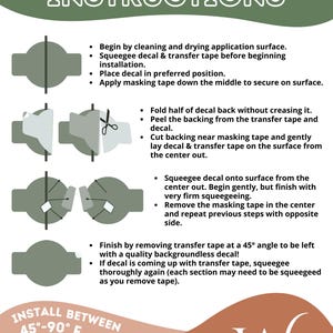 Customizable Window Decal | Your Business Logo, Tagline, Info, Website ...