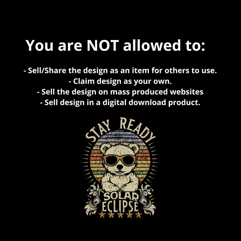 Printable Solar Eclipse Teddy Bear Svg Retro Vintage Style - Etsy Australia