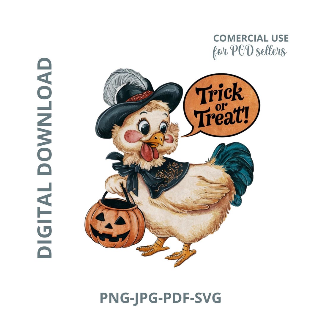 Chicken Halloween PNG, Spooky Chickens Png, Halloween Chickens Png ...