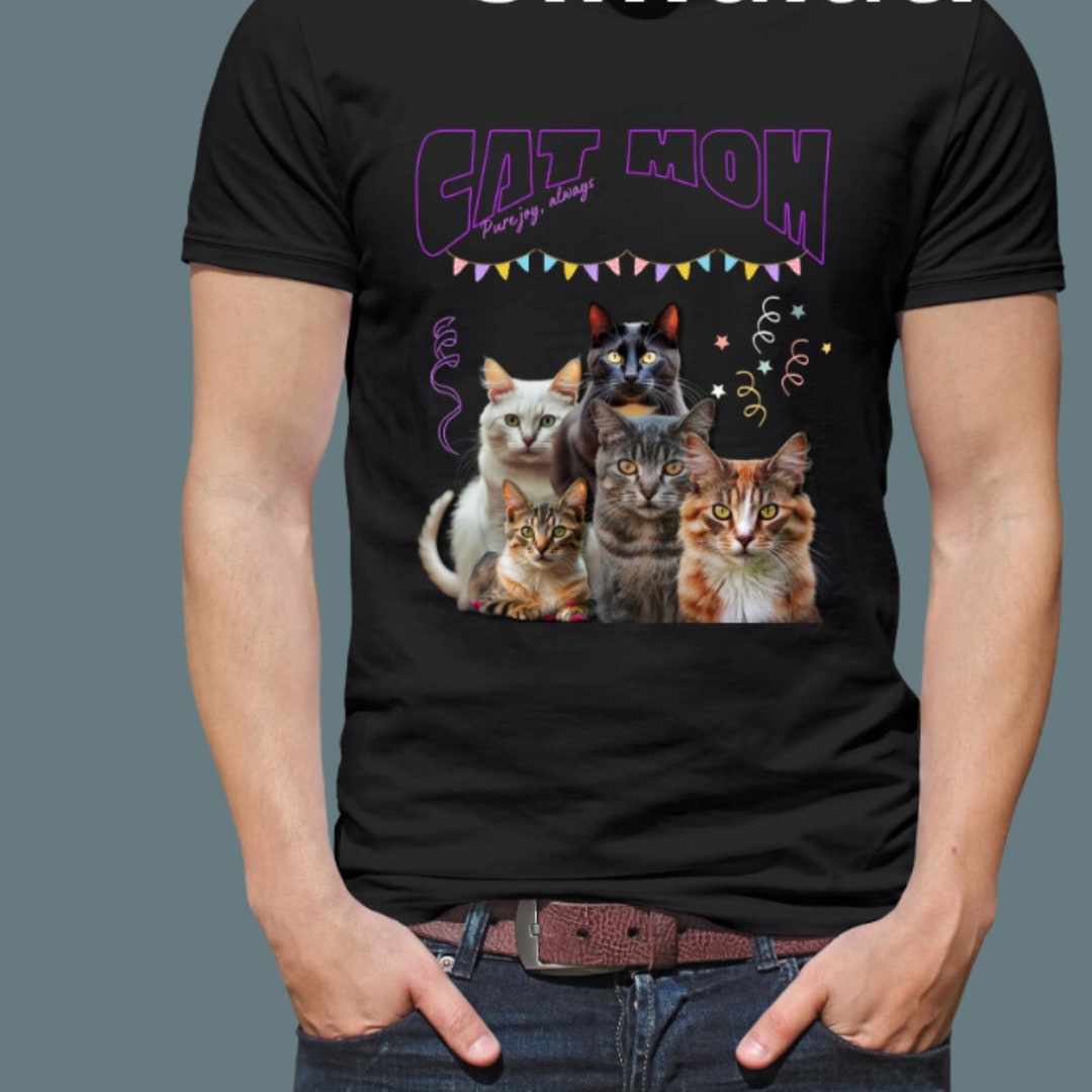 Cat Bootleg Rap Tee PNG Cat Lovers Tee Svg, Vintage T Shirts, 90st ...