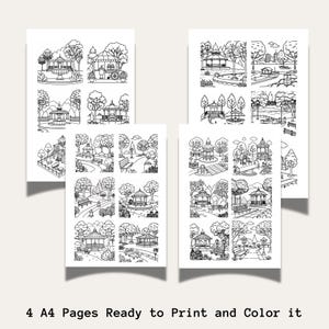 Cozy Coloring Pages Park and Play Park Charming Pintables for Children ...
