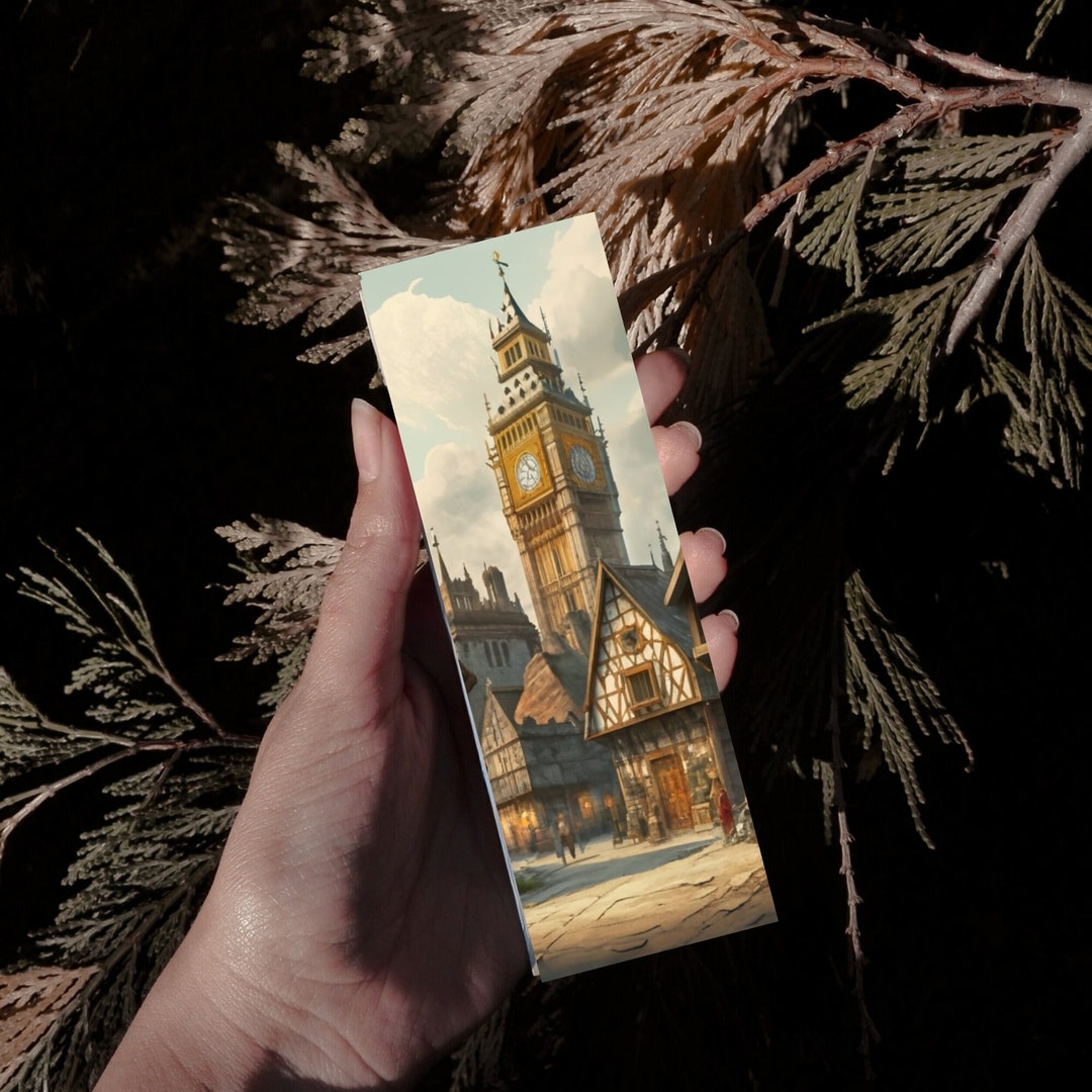 Medieval Paris New York London Printable Bookmarks, 6 Boho Vintage ...