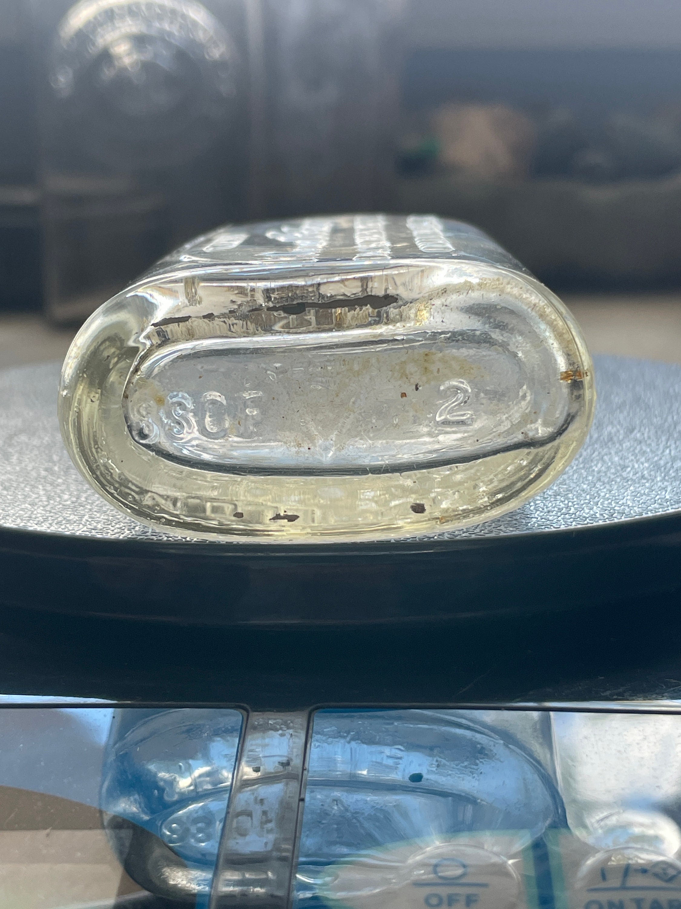 Antique Thomas Edison Battery Oil Bottle, Thomas A. Edison Incorporated ...