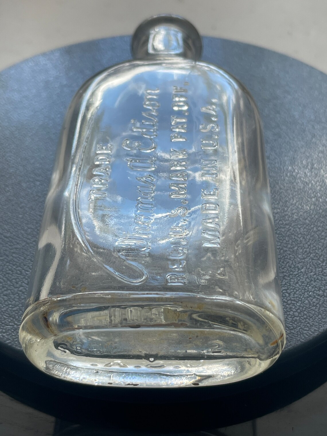 Antique Thomas Edison Battery Oil Bottle, Thomas A. Edison Incorporated ...