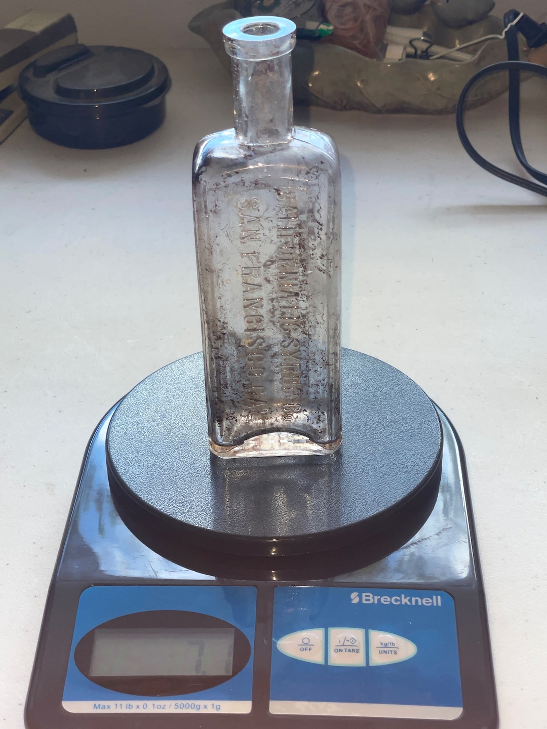 CALIFORNIA FIG SYRUP Co. San Francisco Cal. # “55” Bottle - Etsy