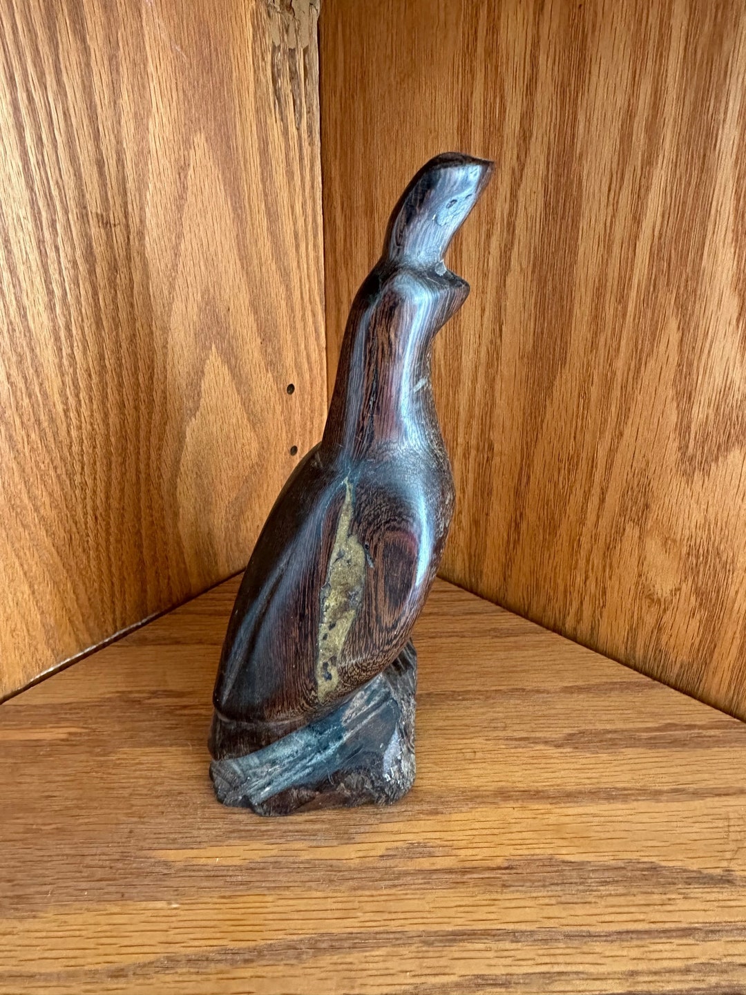 1980s Ironwood Pelican and Quail Carvings Made in Mexico - Etsy