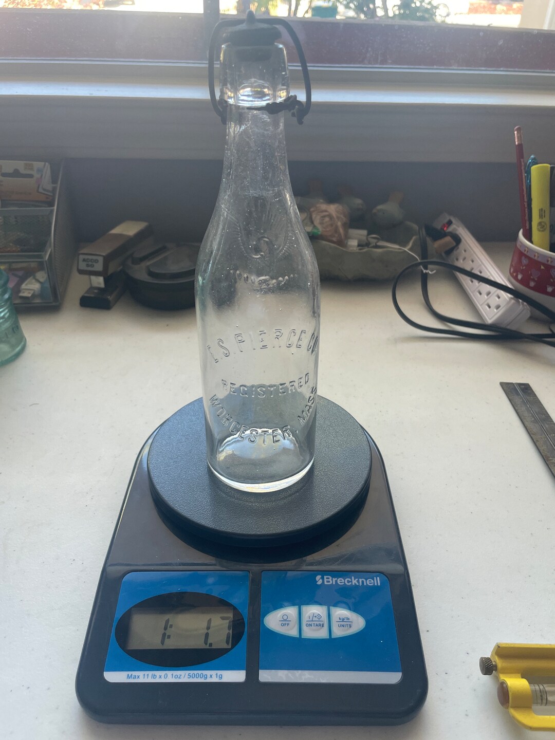 Rare Antique Early 1900s E.S. PIERCE Co. Registered, Worcester ...