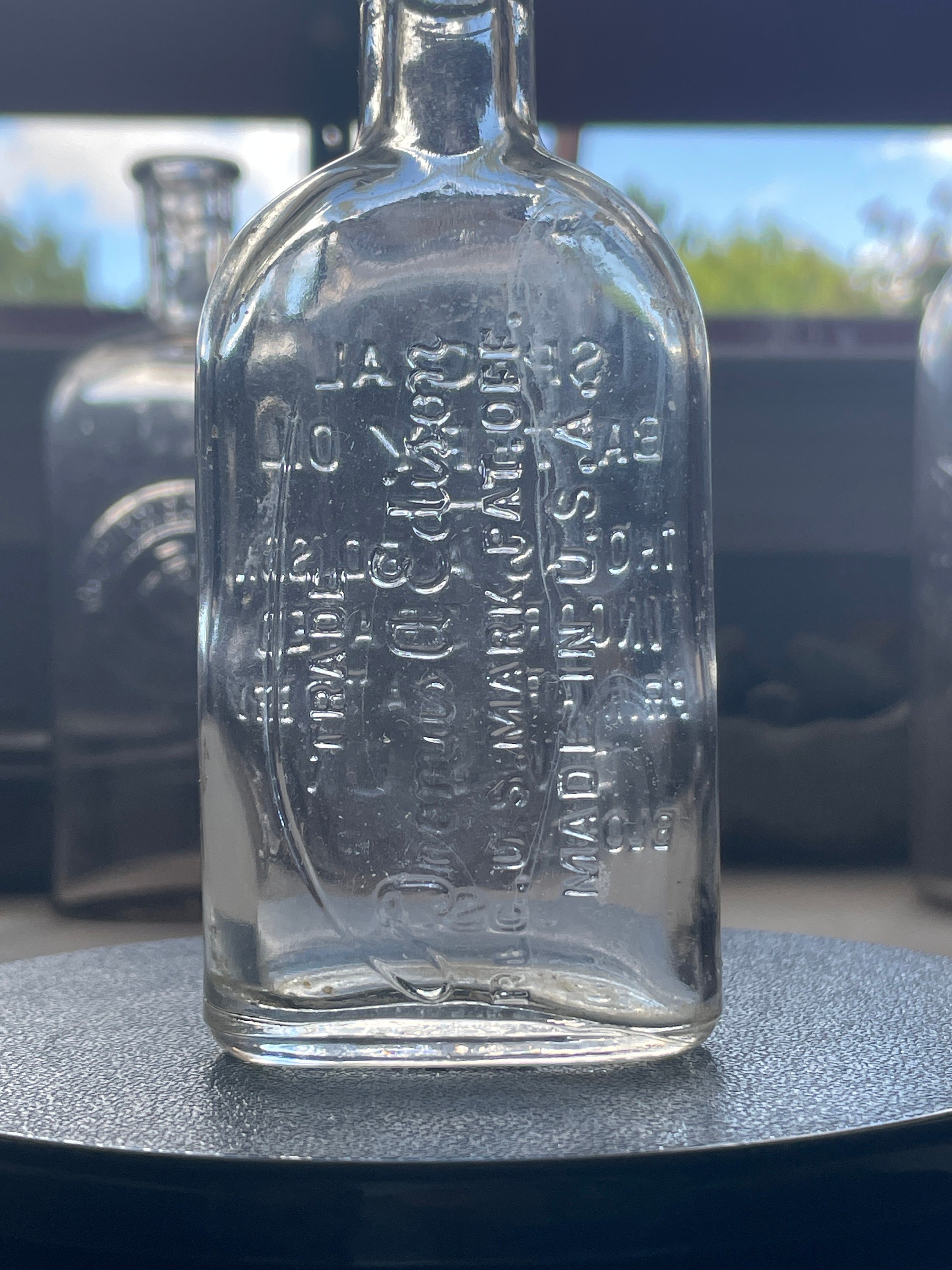 Antique Thomas Edison Battery Oil Bottle, Thomas A. Edison Incorporated ...