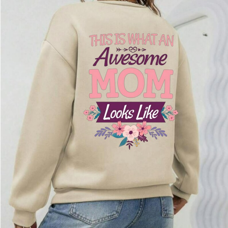 This Is Awesome Mom Looks Like Png File Dtf Png Digital Design