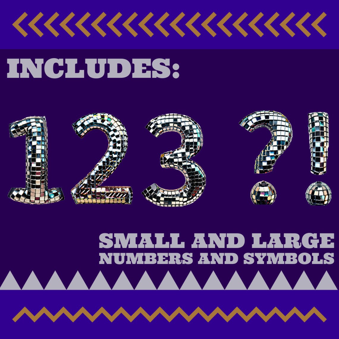 Printable Disco Ball Party Letter Set - Etsy