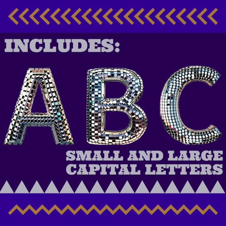 Printable Disco Ball Party Letter Set - Etsy