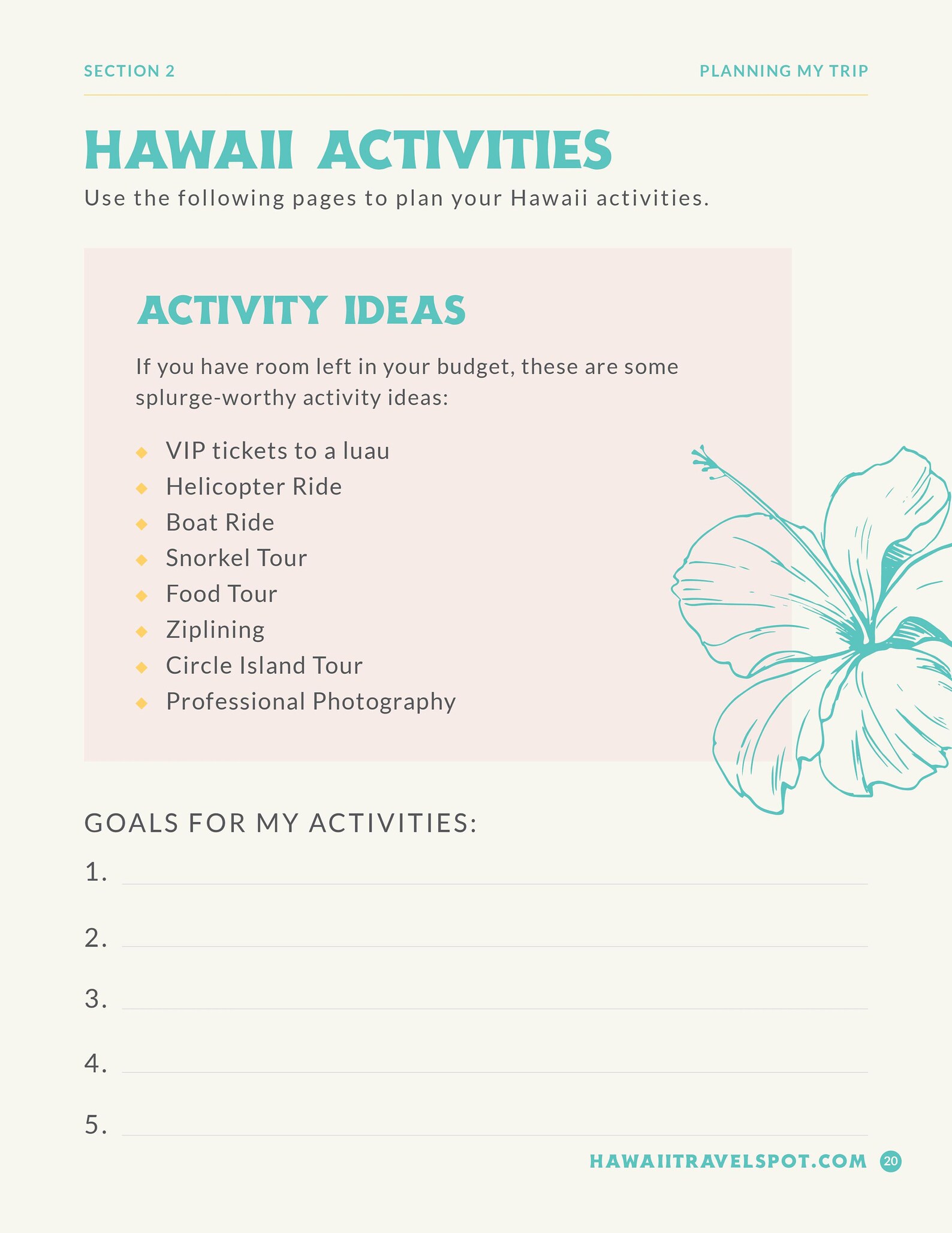 Hawaii Travel Journal: Step-by-step Hawaii Vacation Planner - Etsy