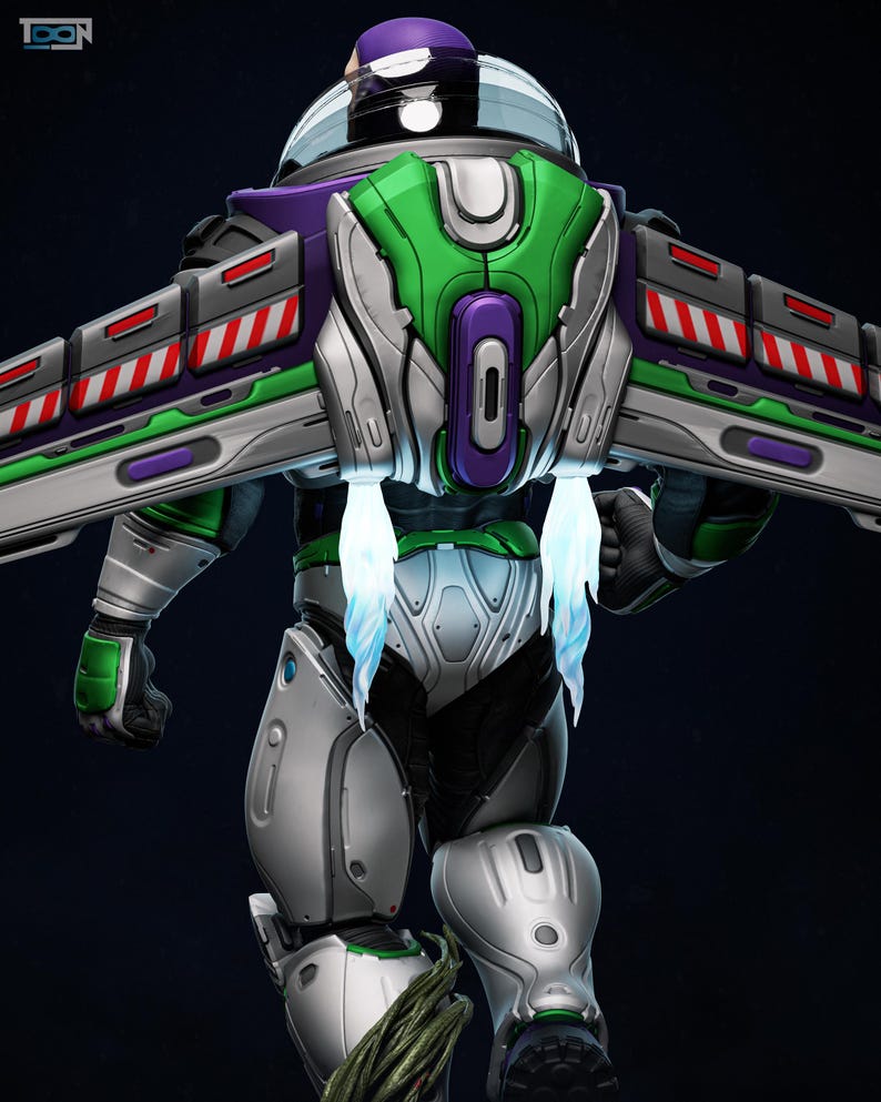 1/6 Buzz Lightyear Model Kit (3d Resin Printed) - Etsy