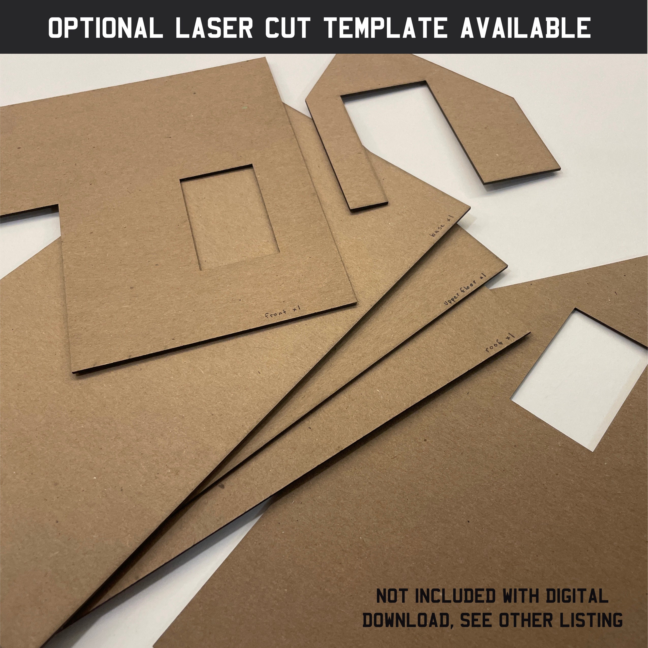 Gingervilla GINGERBREAD HOUSE PLANS - Digital Download - Printable ...