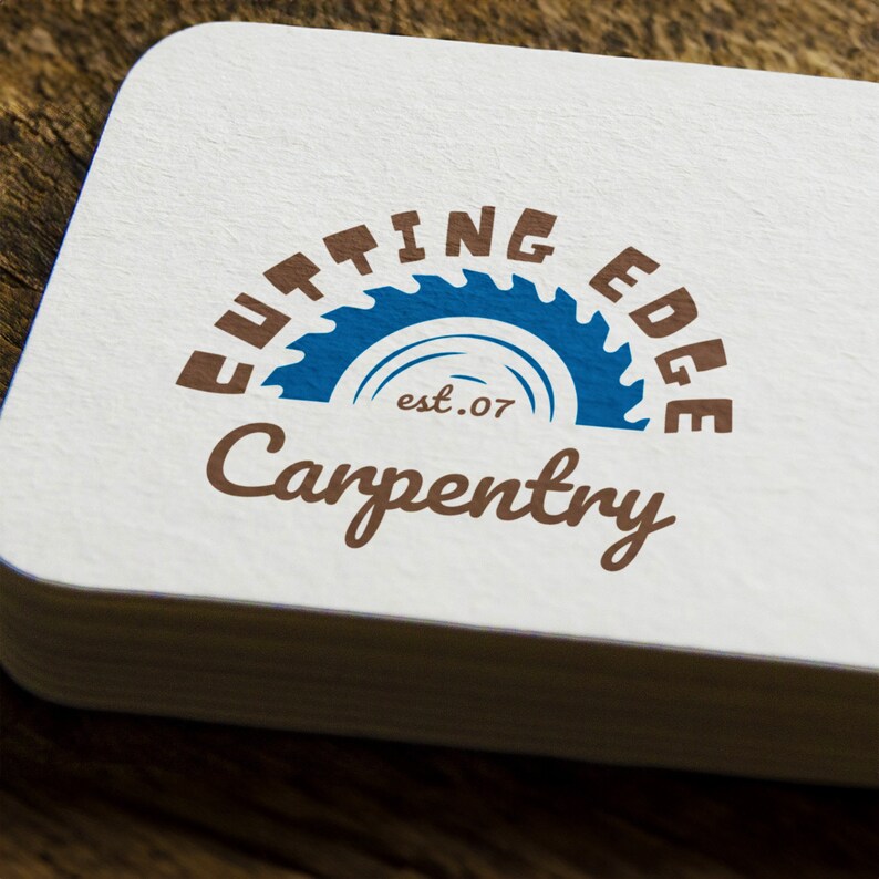 Carpentry Logo Design Template Canva DIY Logo Kit for Builders ...