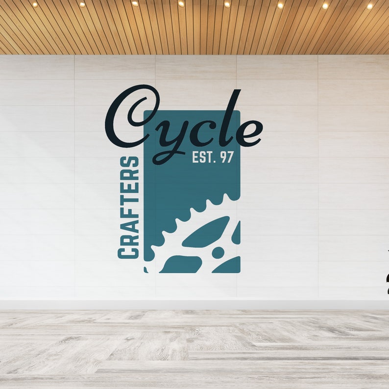 Bike Logo Design Canva Template Custom Fully Editable Graphic Design ...